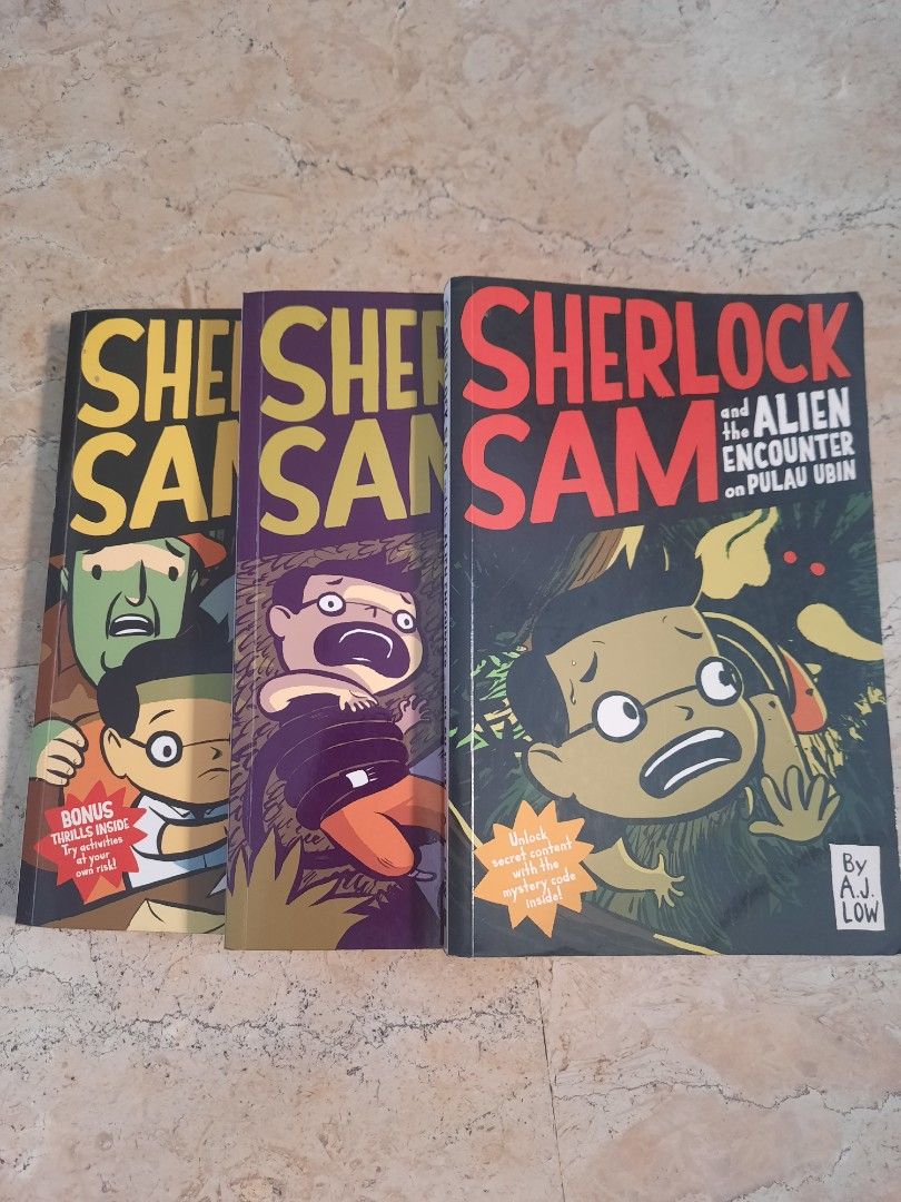 Sherlock Sam Storybooks, Hobbies & Toys, Books & Magazines, Fiction ...