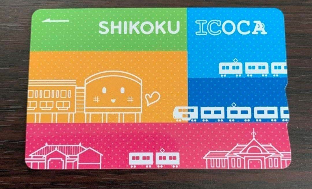 SHIKOKU ICOCA卡 四國限定設計 suica 卡 ic 卡 全國通用, 興趣及遊戲, 旅行, 旅遊 - 旅行必需品及用品 - Carousell