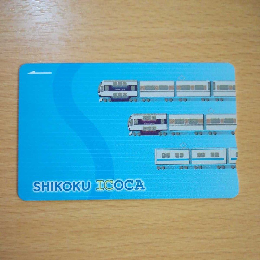 初版SHIKOKU ICOCA卡 四國限定設計 suica 卡 ic 卡 全國通用, 興趣及遊戲, 旅行, 旅遊 - 旅行必需品及用品 - Carousell
