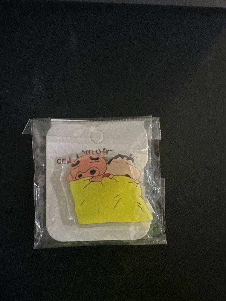 Crayon Shinchan phone holder pop socket, Mobile Phones & Gadgets ...