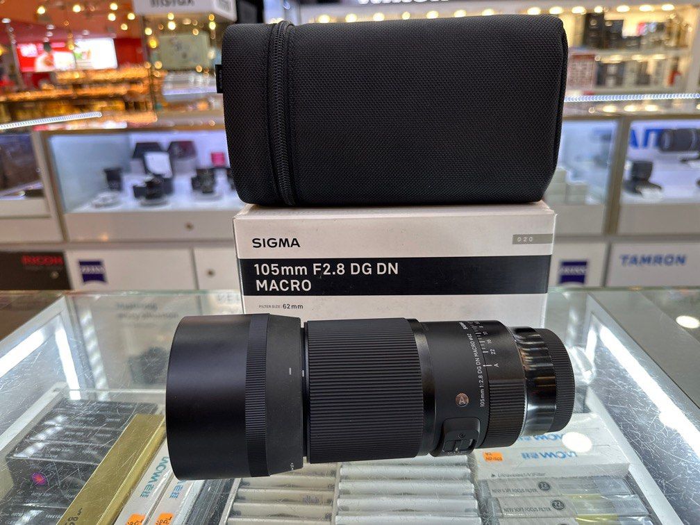Sigma 105mm F2.8 DG DN MACRO LENS (Sony FE) 99% new , Purchase date DEC ...