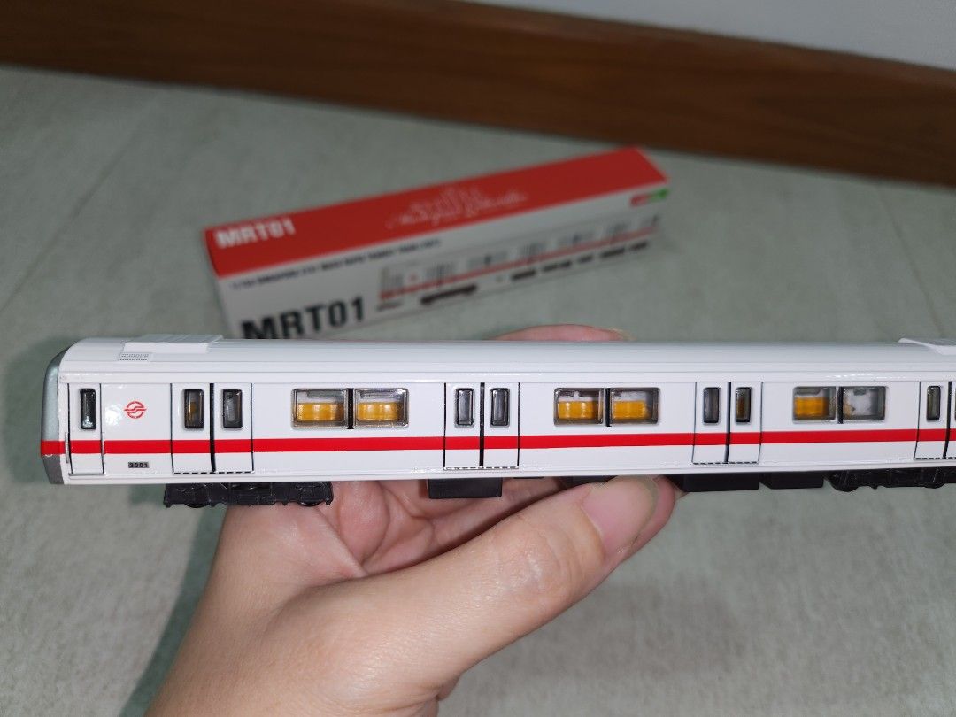 MRT01 - 1/120 Singapore C151 Mass Rapid Transit (MRT) Train (1987 ...