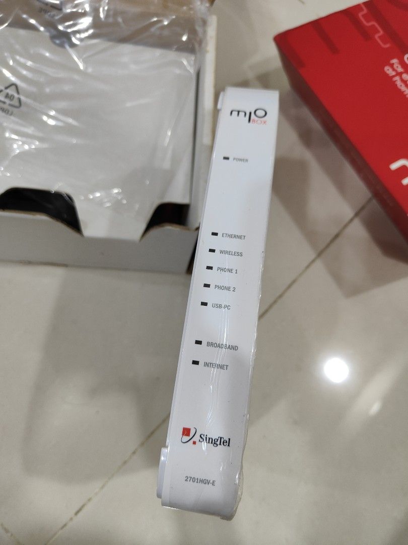 Singtel MIO Box, Computers & Tech, Parts & Accessories, Networking on ...