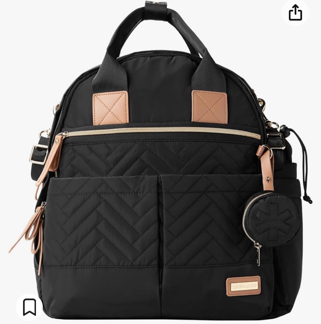 Skip Hop Diaper Bag Backpack: Suite 6-in-1 Diaper Backpack Set, Multi ...