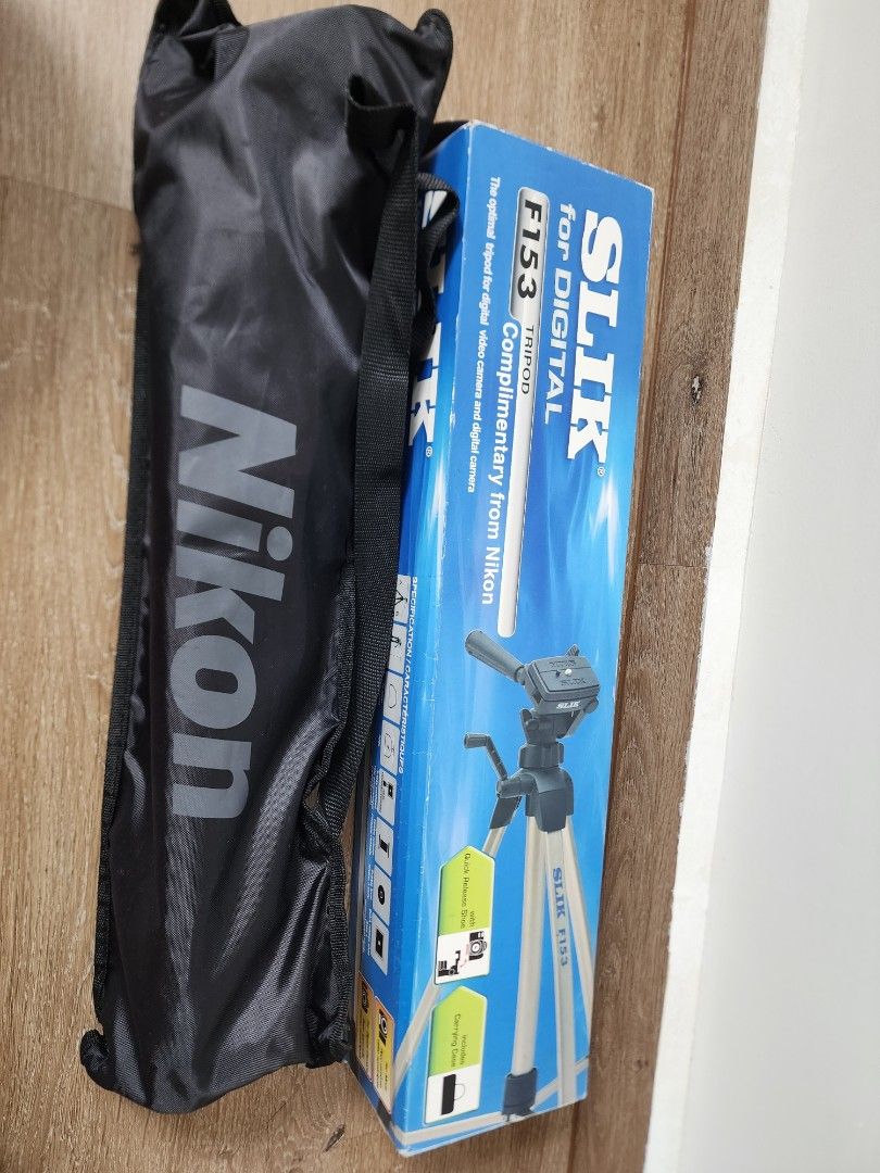 SLIK F153 Tripod Stand, Photography, Photography Accessories, Tripods ...