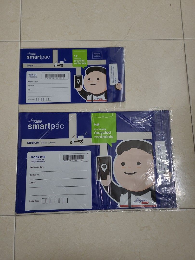 Smartpac ( Cheaper than Singpost) size:MEDIUM & SMALL - in pack of ...