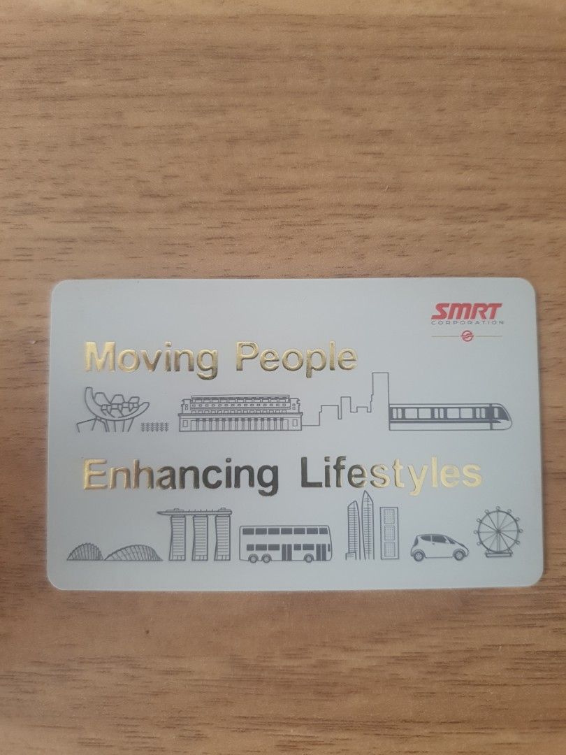 SMRT anniversary card, Tickets & Vouchers, Store Credits on Carousell