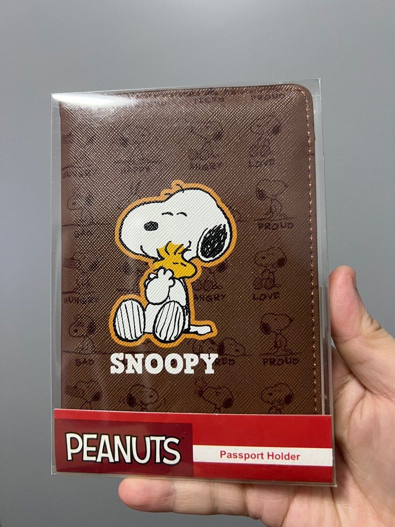Snoopy Passport holder, Hobbies & Toys, Travel, Travel Essentials ...