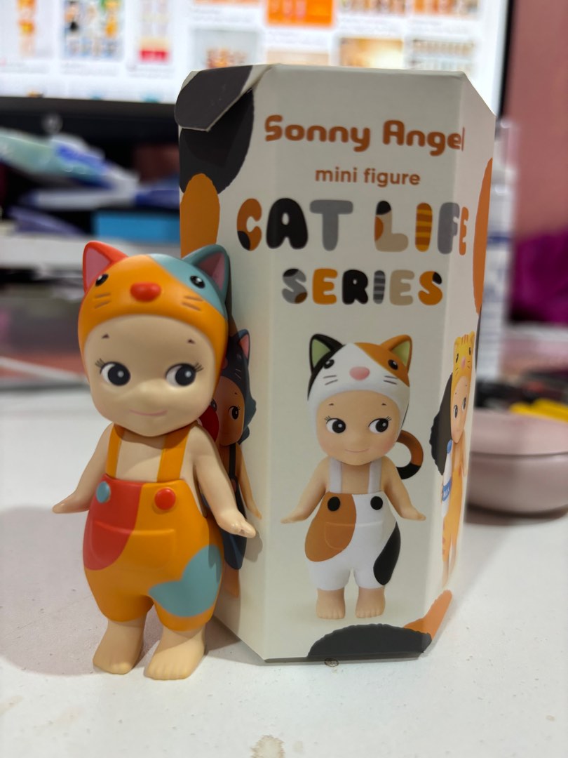 Sonny Angel Cat Life Series Lucky Cat Orange, Hobbies & Toys, Toys ...