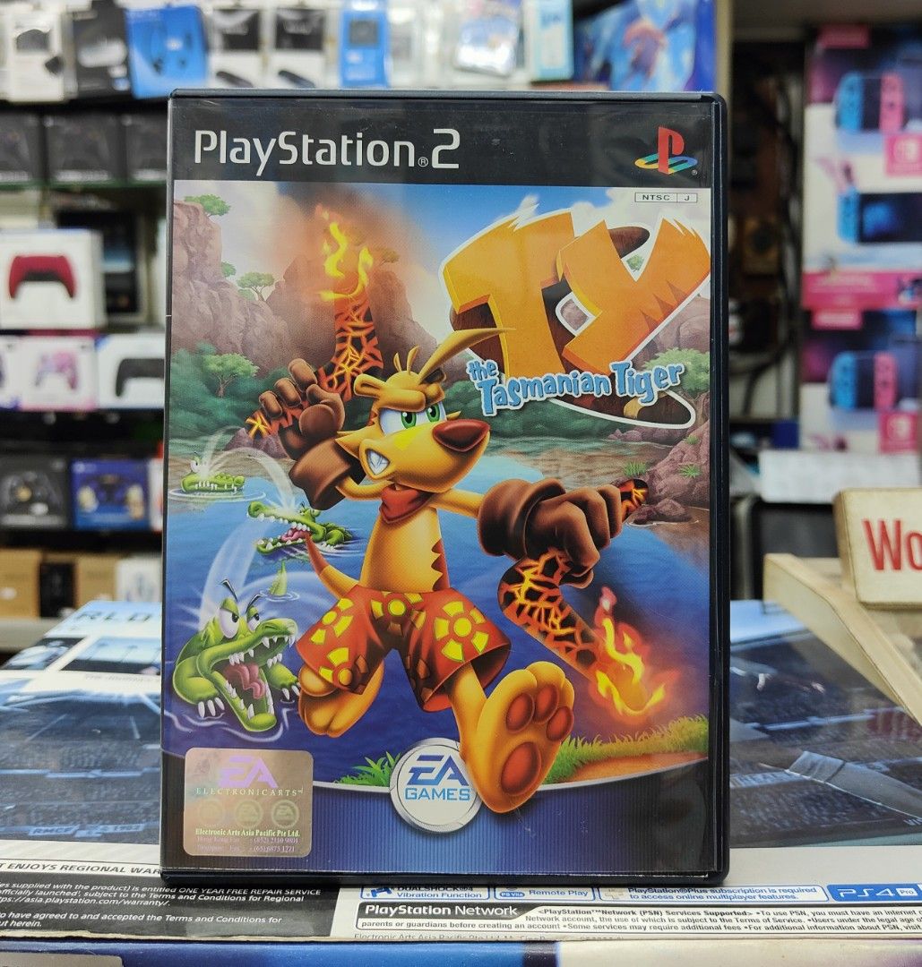 PS2 Ty the Tasmanian Tiger, Video Gaming, Video Games, PlayStation on ...