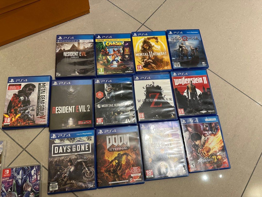 Sony Ps4 Games Used, Video Gaming, Video Games, PlayStation on Carousell
