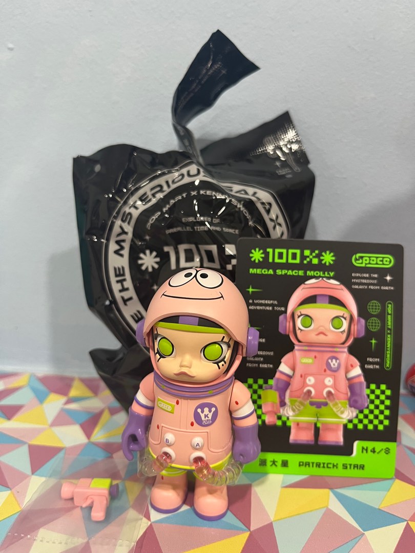 spacemolly popmart(patrick star), Hobbies & Toys, Toys & Games on Carousell
