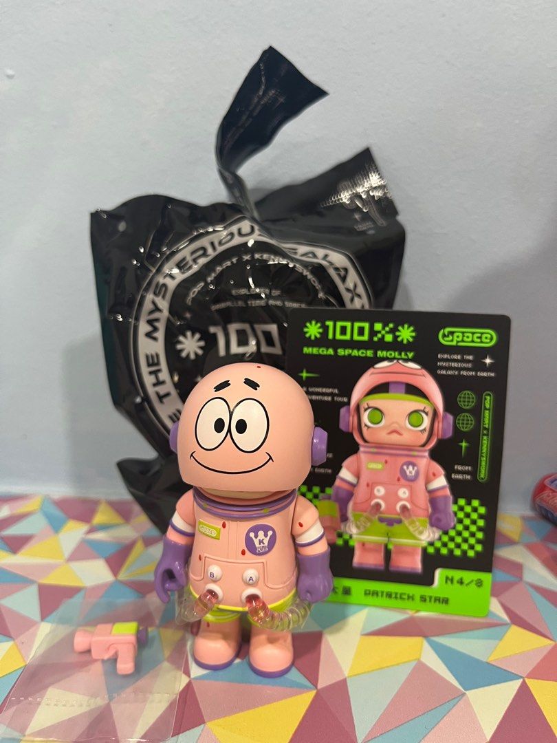 spacemolly popmart(patrick star), Hobbies & Toys, Toys & Games on Carousell
