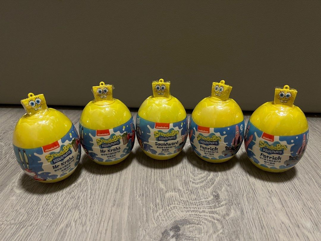 Spongebox SquarePants Capsule , Hobbies & Toys, Toys & Games on Carousell