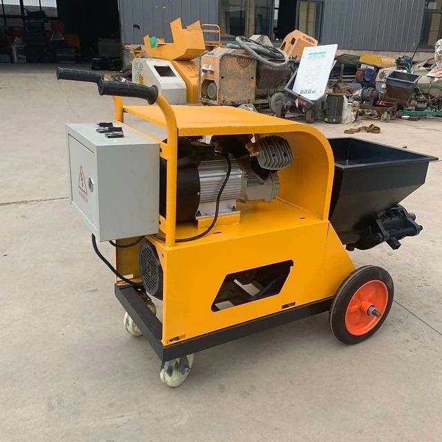 SPRAY PLASTER MACHINE WALL CEMENT PLASTERING MACHINE, Commercial ...