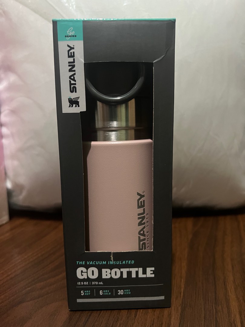Stanley ®️ Go Bottle 12.5 oz / 370ml (Peach), Furniture & Home Living, Kitchenware & Tableware ...