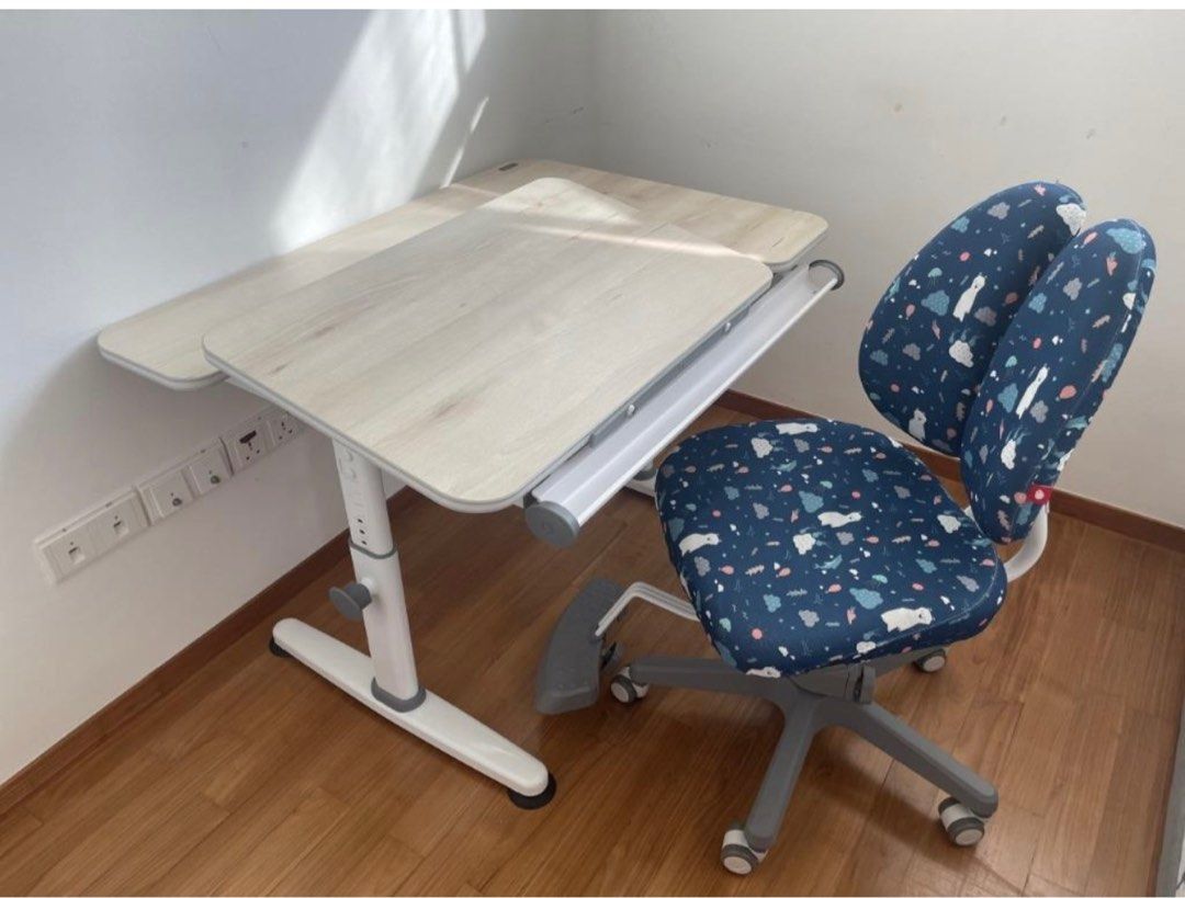 Study table and chair, Furniture & Home Living, Furniture, Tables ...