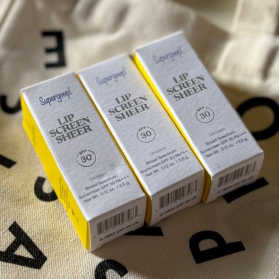 Supergoop Lip Screen Sheer, Beauty & Personal Care, Face, Makeup on ...