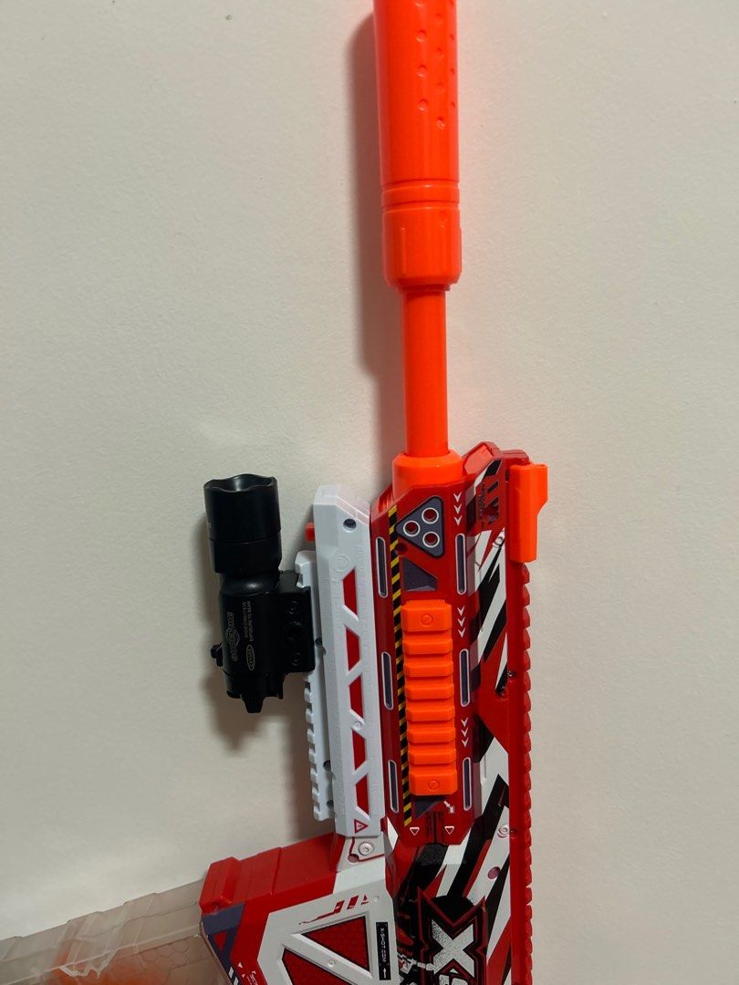 Tactical Flashlight for Nerf Toy Gun Blaster, Hobbies & Toys, Toys ...