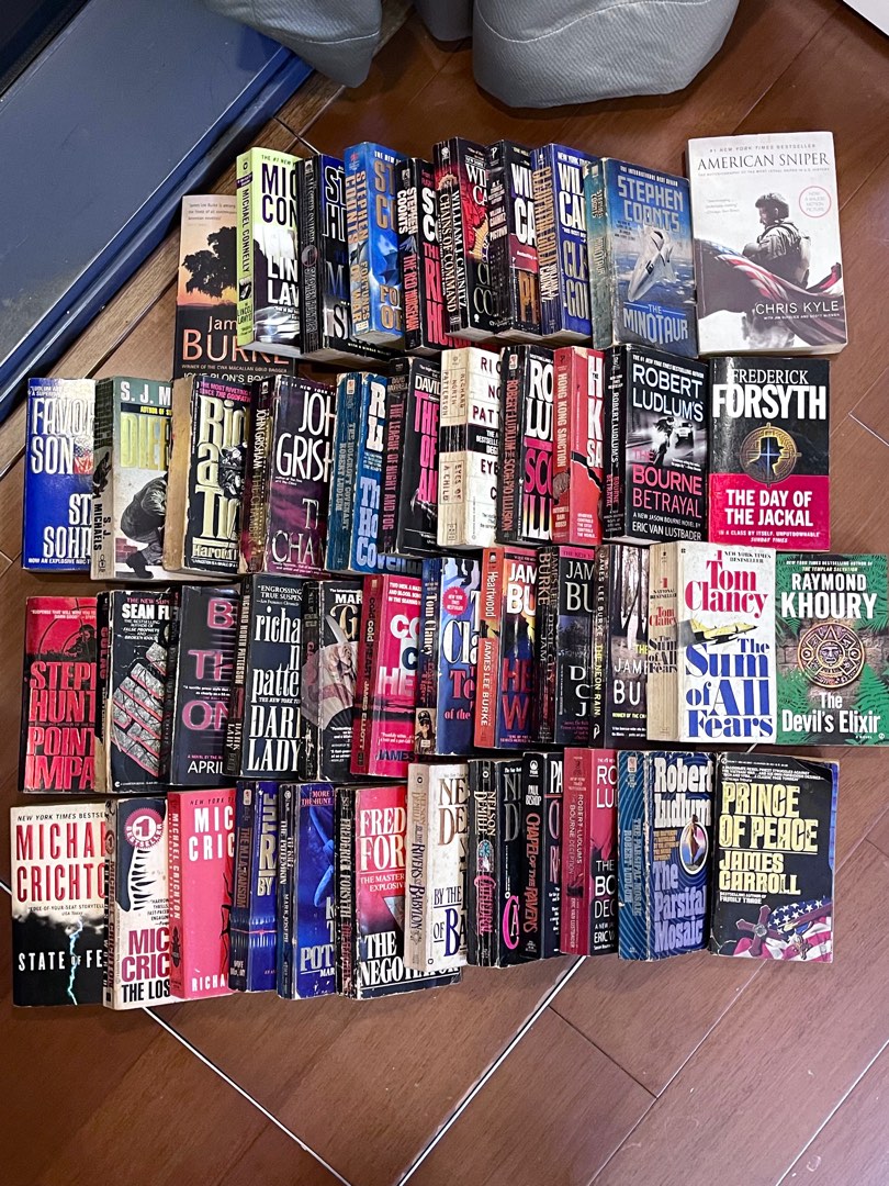 Take all: 45 pcs fiction books, Hobbies & Toys, Books & Magazines ...