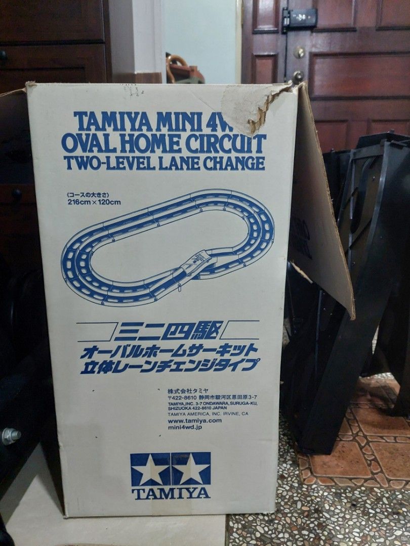 Tamiya race track + car, Hobbies & Toys, Toys & Games on Carousell