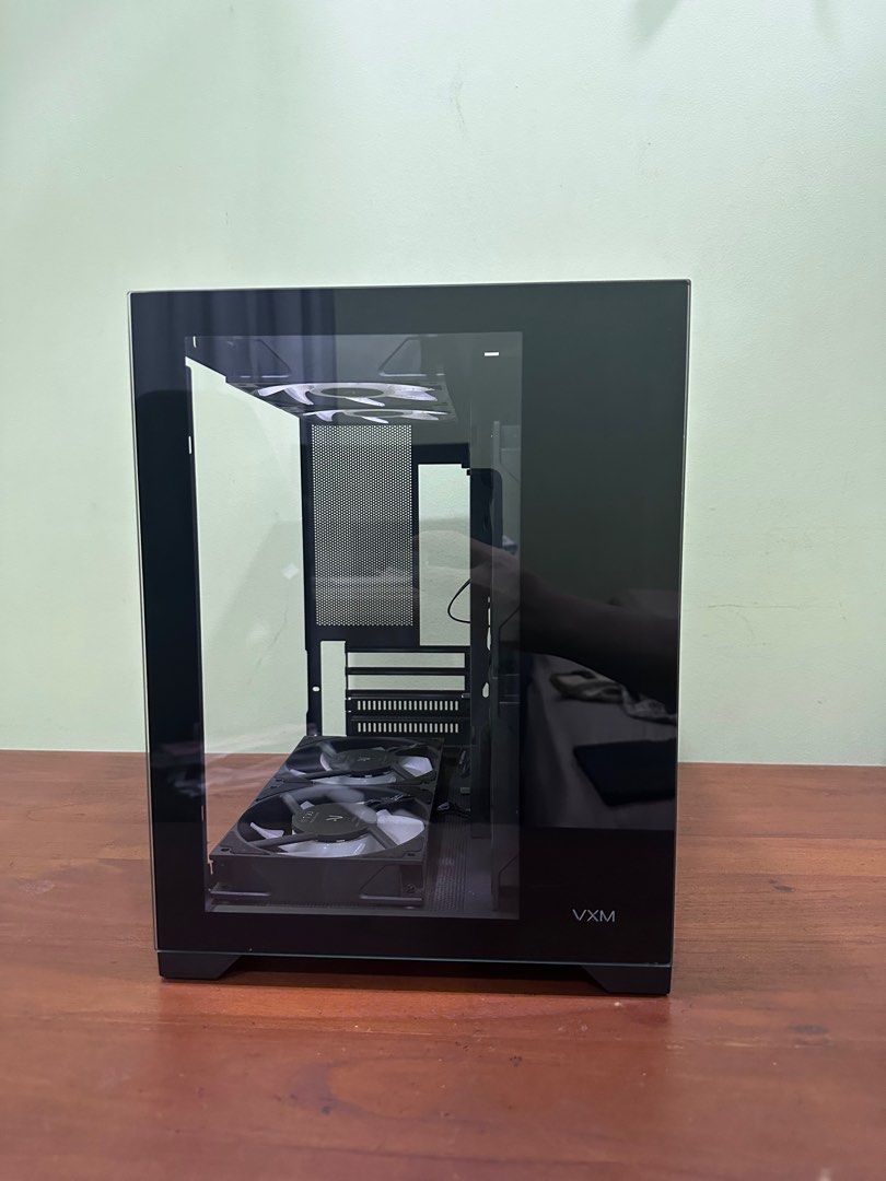 Tecware VXM case and 6x RGB fans, Computers & Tech, Desktops on Carousell