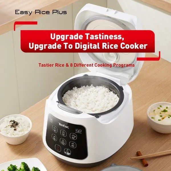 Tefal Rice Cooker 1L, Brand New seal in box , 2 year local warranty, TV & Home Appliances ...