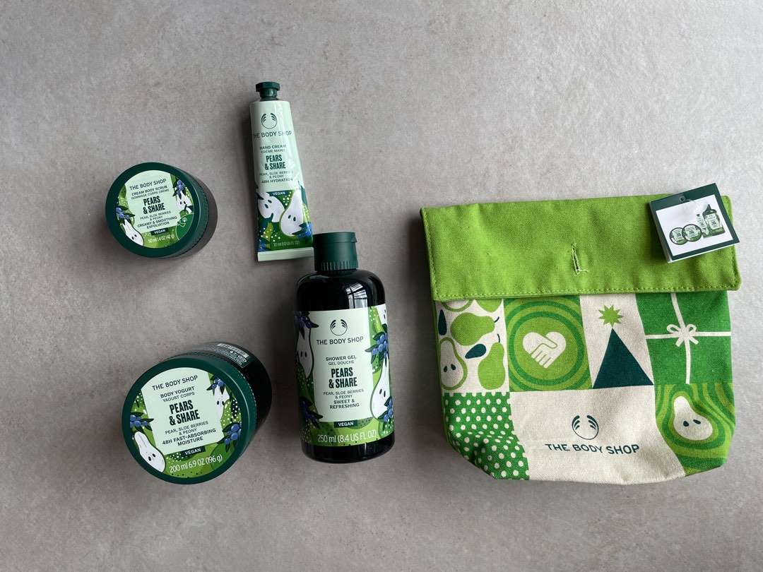 The Body Shop - Pear & Share Essential Gift set, Beauty & Personal Care ...