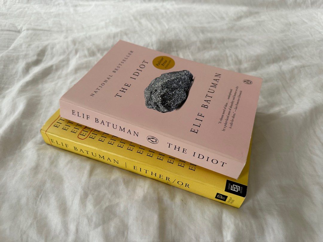 The Idiot Either Or Elif Batuman Book Set, Hobbies & Toys, Books ...