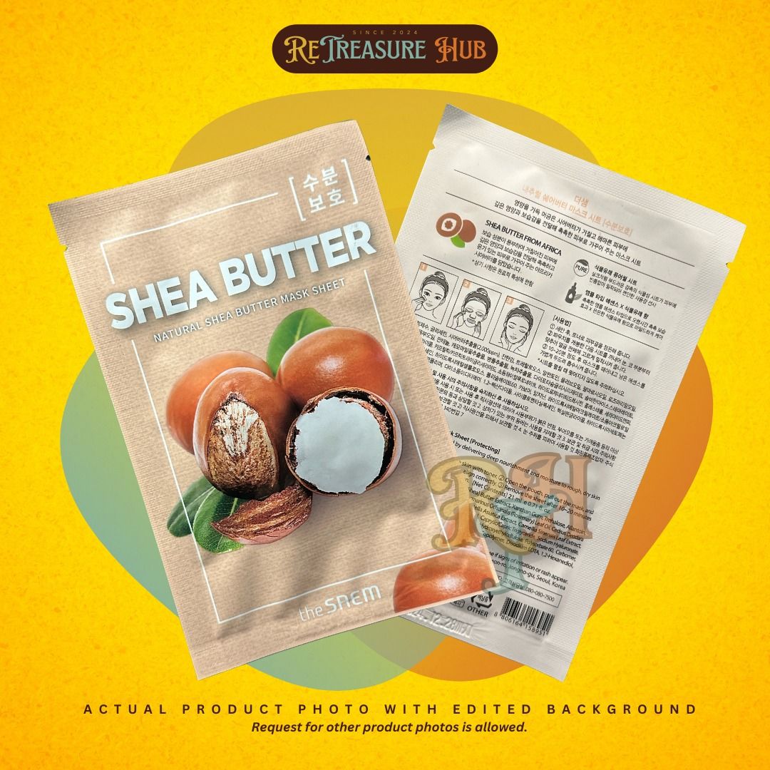 the SAEM Shea Butter Mask Sheet, Beauty & Personal Care, Face, Face ...