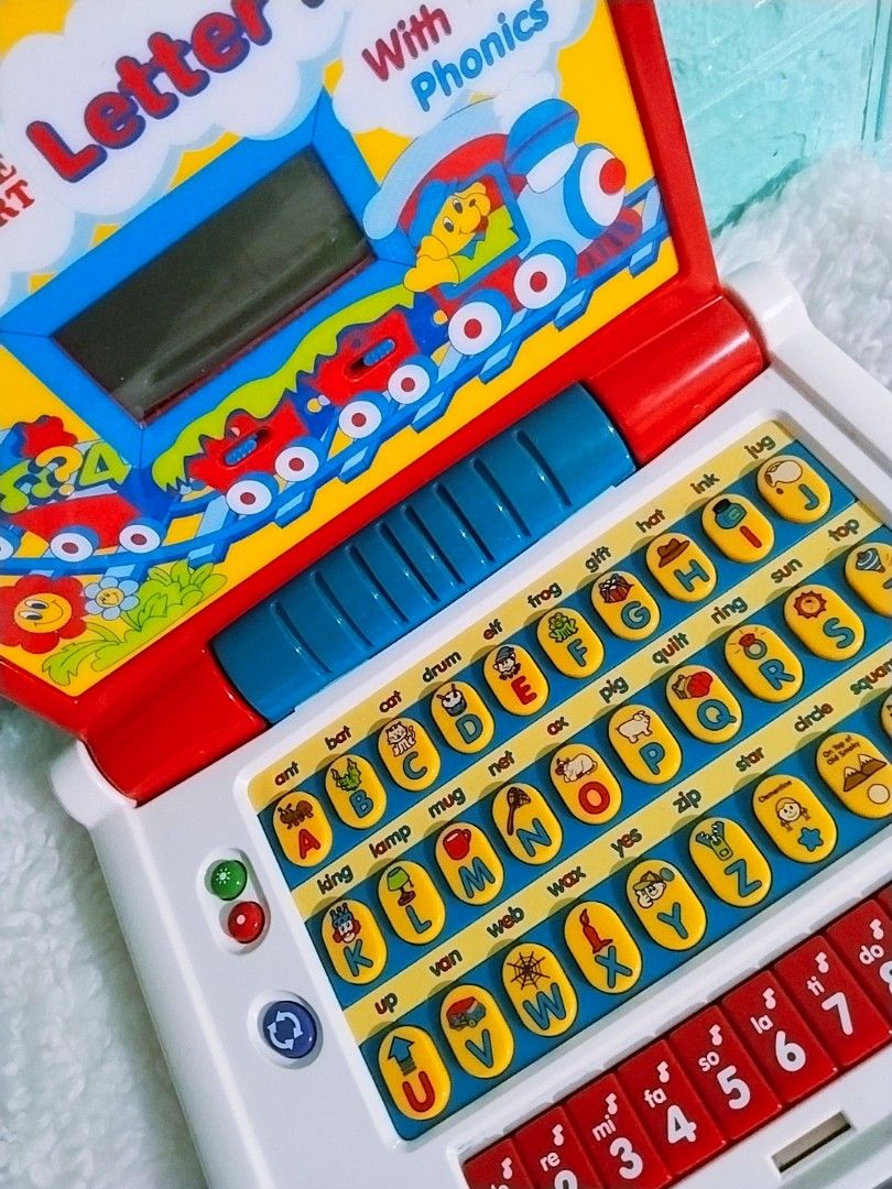 The VTech Little Smart LETTER FUN Laptop, Babies & Kids, Infant ...