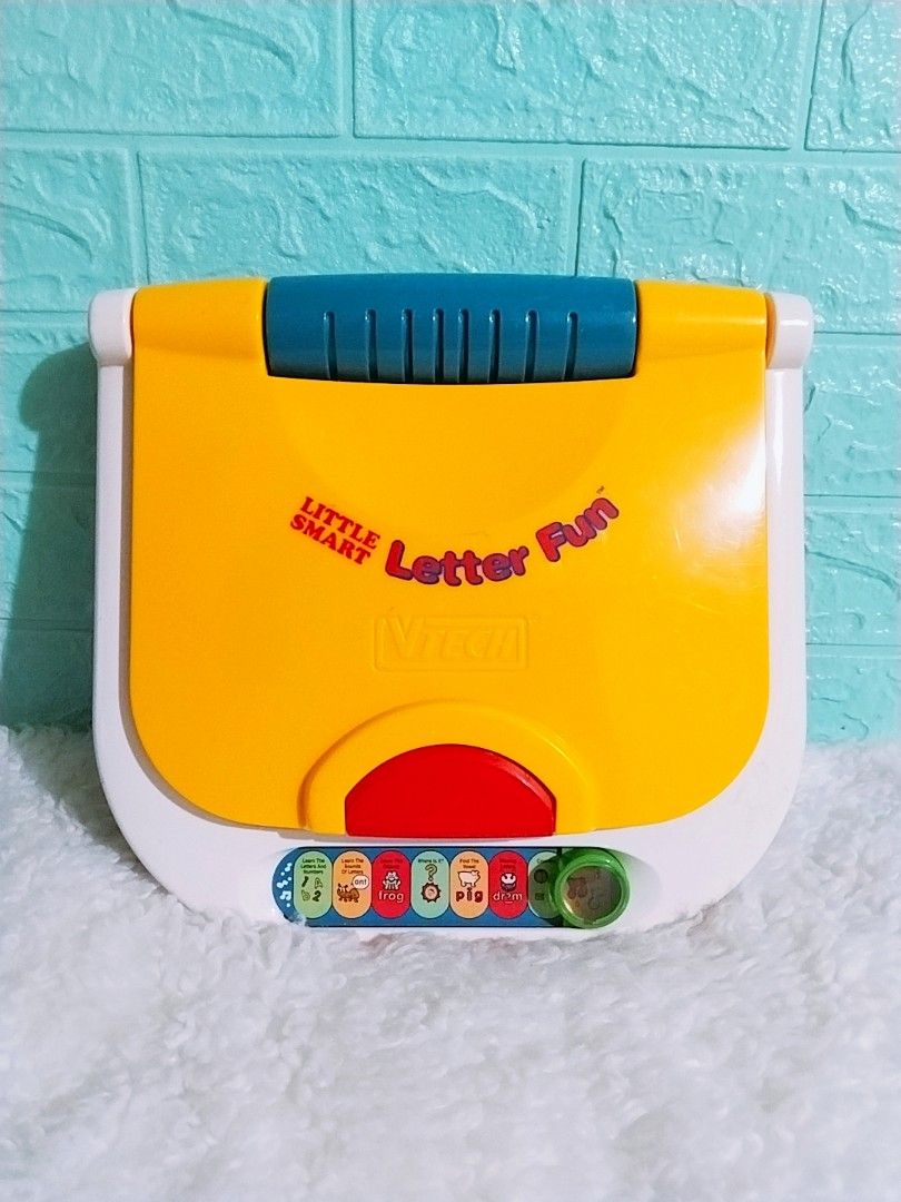 The VTech Little Smart LETTER FUN Laptop, Babies & Kids, Infant ...
