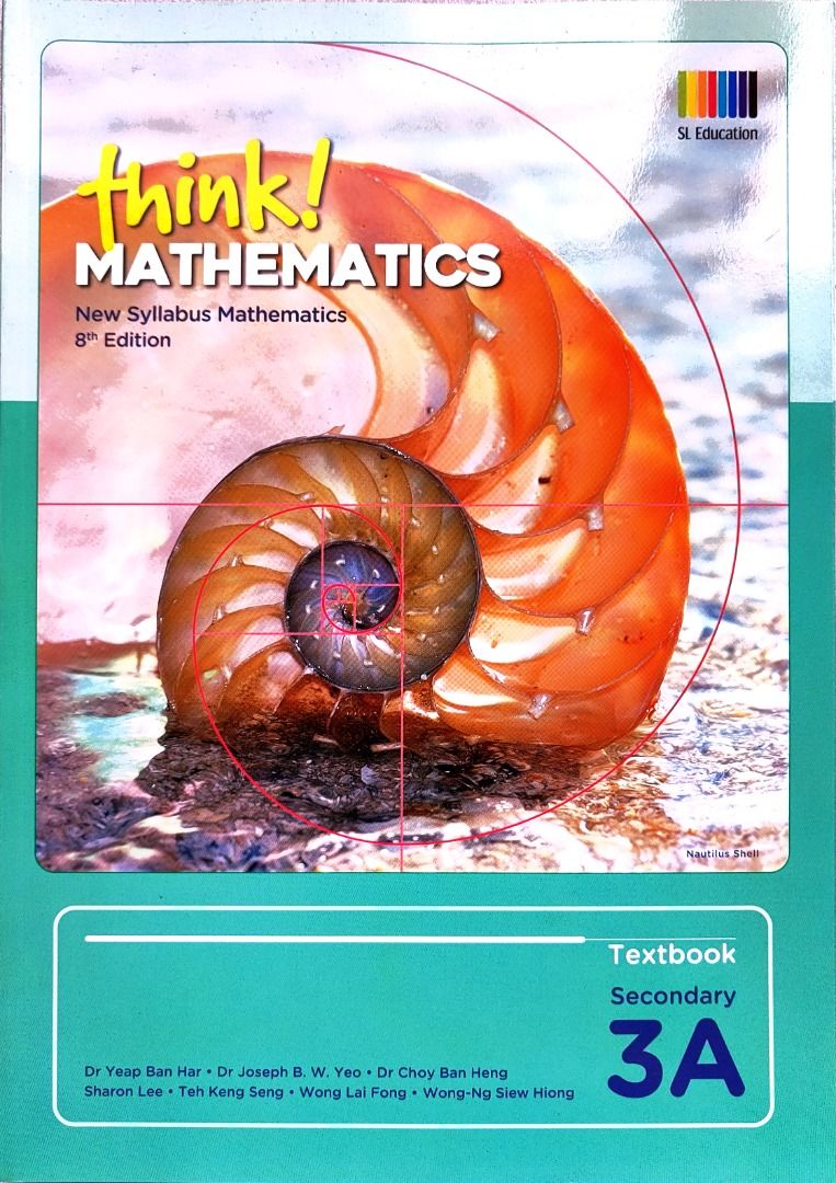think! Mathematics New Syllabus Mathematics 8th Edition Textbook ...