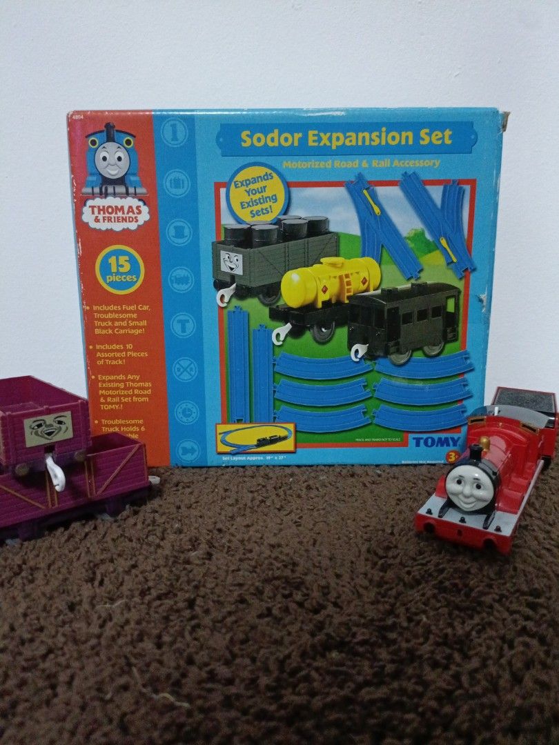 Thomas and friends. Motor road and rail Set, Hobbies & Toys, Toys ...