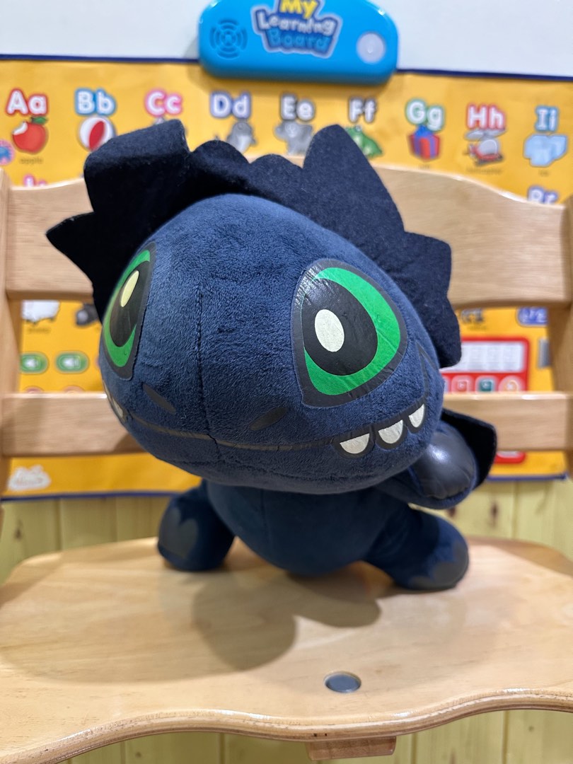 Toothless Dragon Plush / Stuffed Animal (with imperfections), Hobbies ...