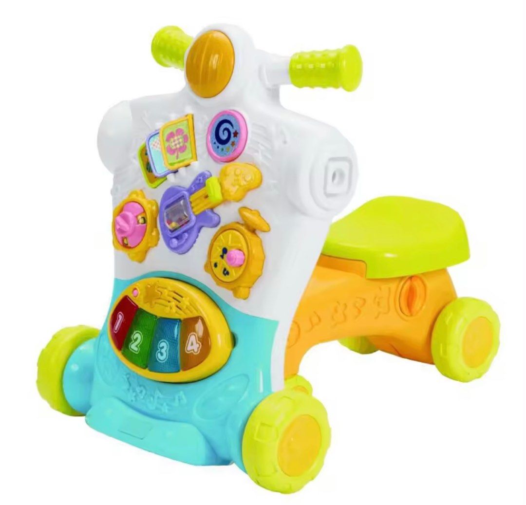 Top tots 3 in 1 walker ride on, Babies & Kids, Infant Playtime on Carousell