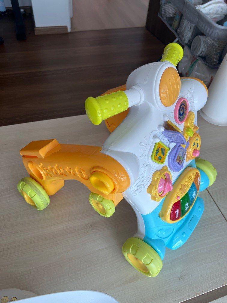 Top tots 3 in 1 walker ride on, Babies & Kids, Infant Playtime on Carousell