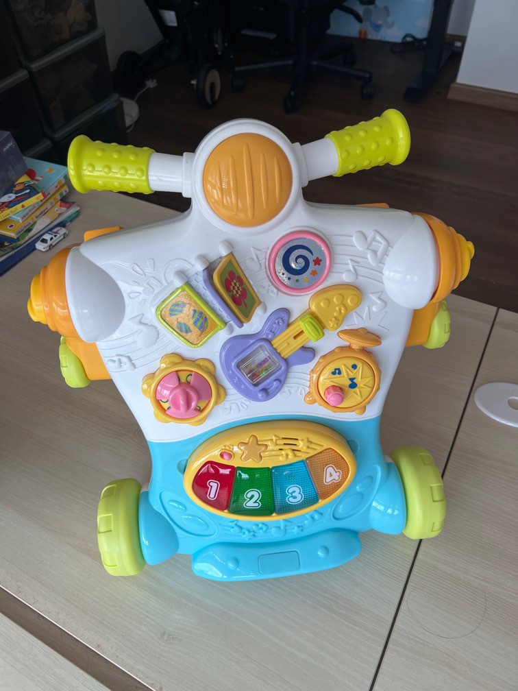 Top tots 3 in 1 walker ride on, Babies & Kids, Infant Playtime on Carousell