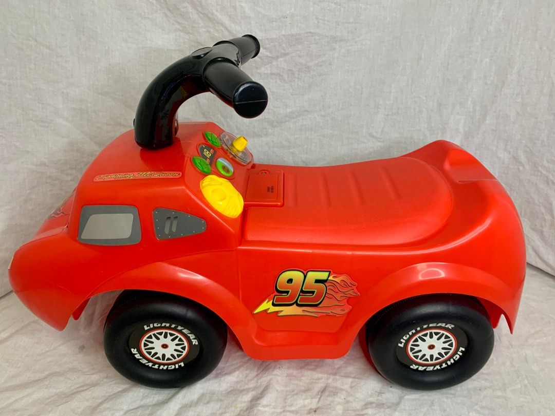 Toy Car, Ride on, Lighting McQueen ride on toy car with sound, Babies ...