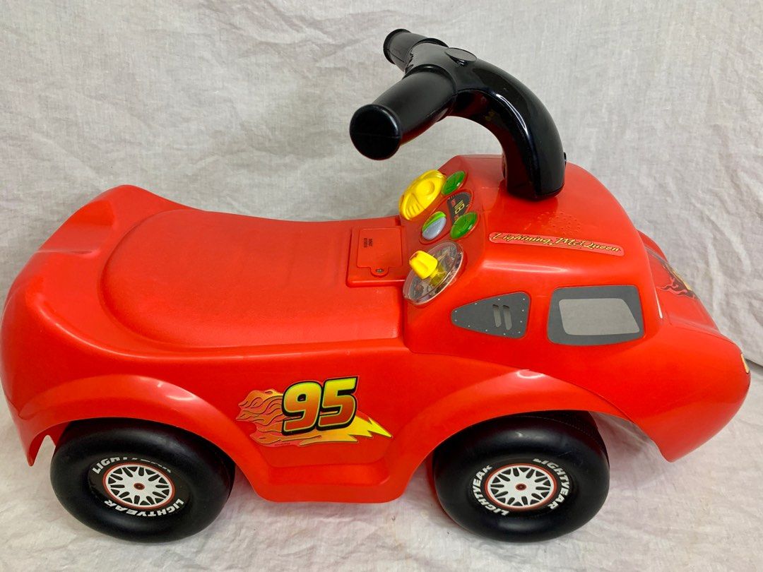 Toy Car, Ride on, Lighting McQueen ride on toy car with sound, Babies ...