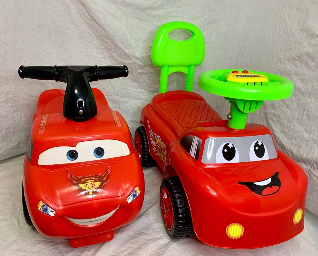 Toy Car, Ride on, Lighting McQueen ride on toy car with sound, Babies ...