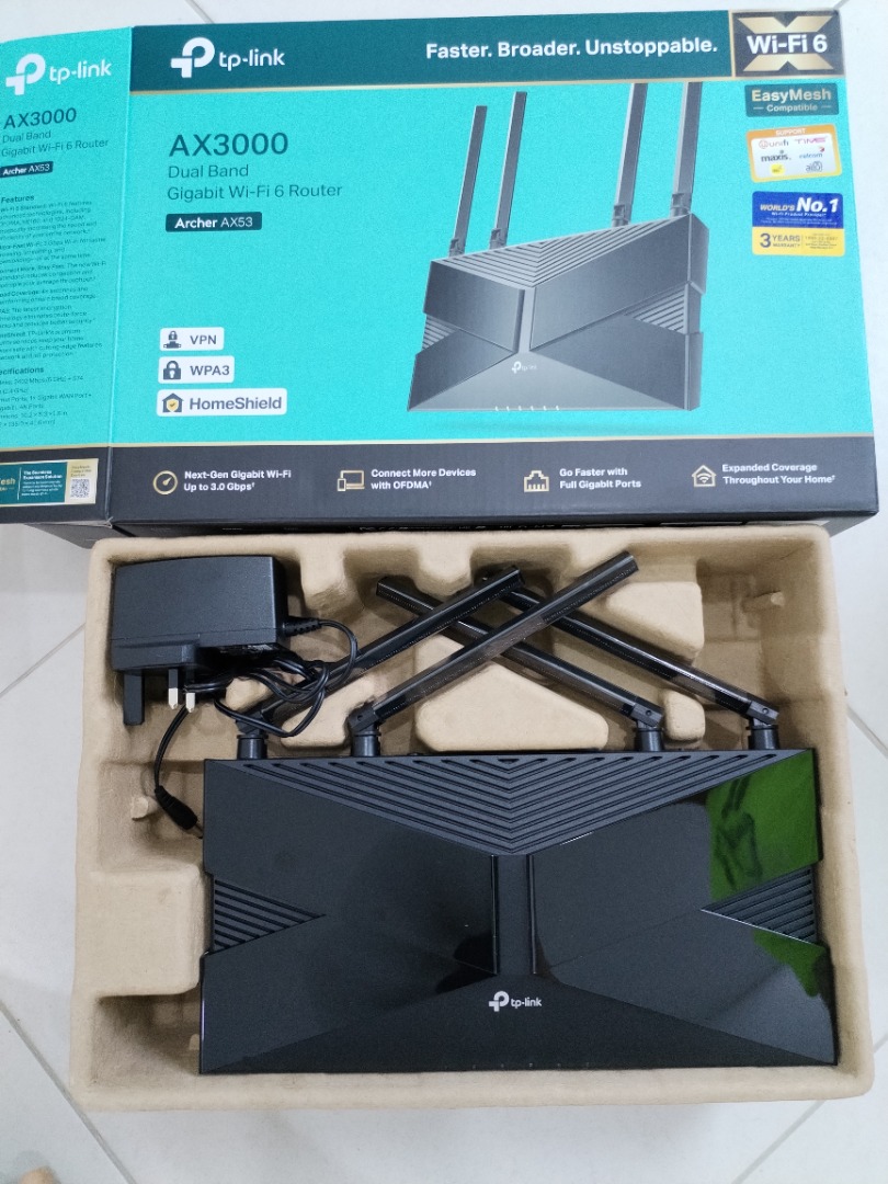 TP-Link modem AX3000, Computers & Tech, Parts & Accessories, Networking ...