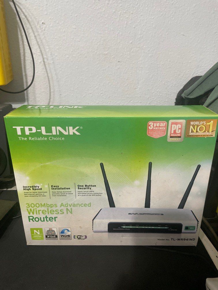 TP-Link TL-WR941ND 300 Mbps Wireless N Router, Computers & Tech, Parts ...