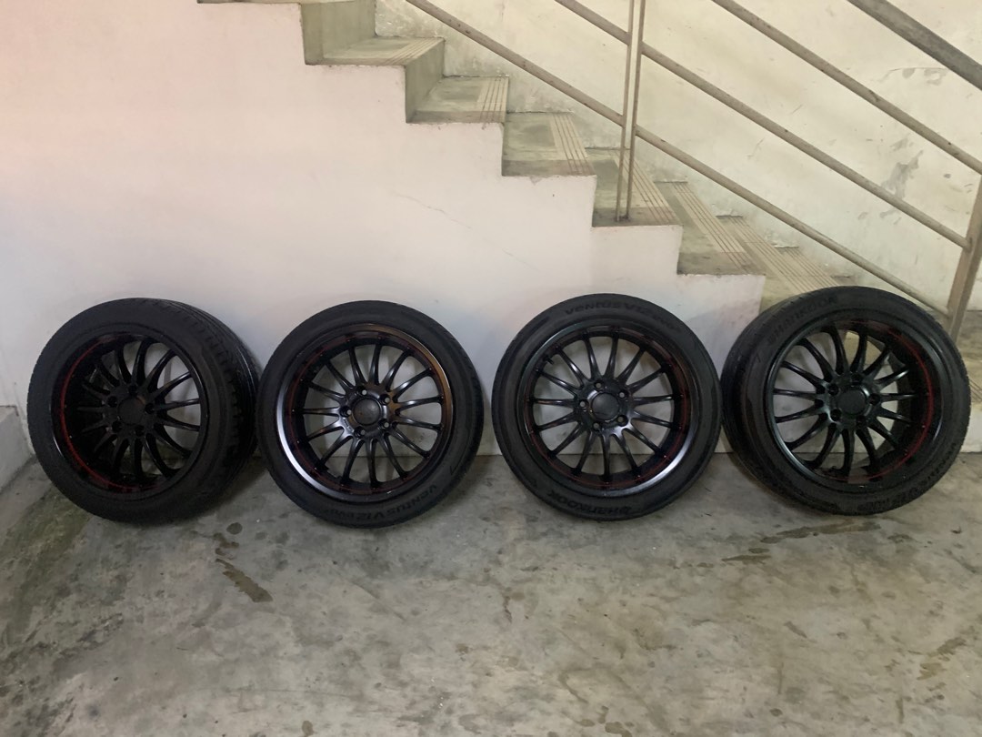 Used breyton magic 18” bmw rim, Auto Accessories on Carousell