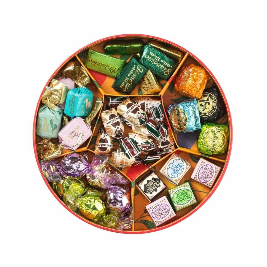 Venchi 2024 CNY Medium Round Limited Edition Hamper, 嘢食 & 嘢飲, 禮品籃和禮籃 ...