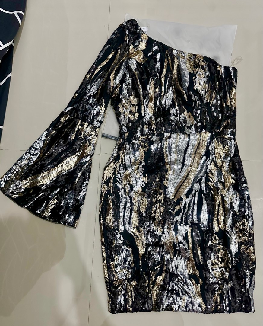 Venus cut One Shoulder evening Dress, Women's Fashion, Dresses & Sets ...