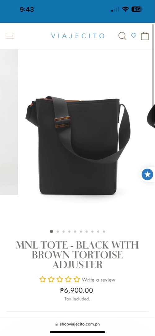 Viajecito MNL tote, Women's Fashion, Bags & Wallets, Tote Bags on Carousell