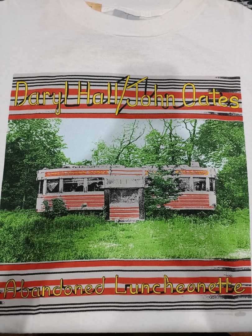 Vintage daryl hall/john oates tshirt 90's, Men's Fashion, Tops & Sets ...