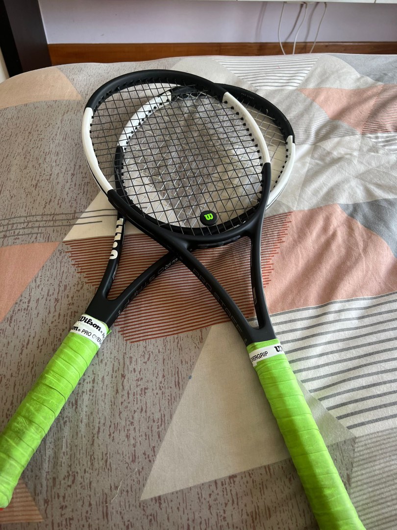 Wilson pro staff v12 tennis racquet, Sports Equipment, Sports & Games ...