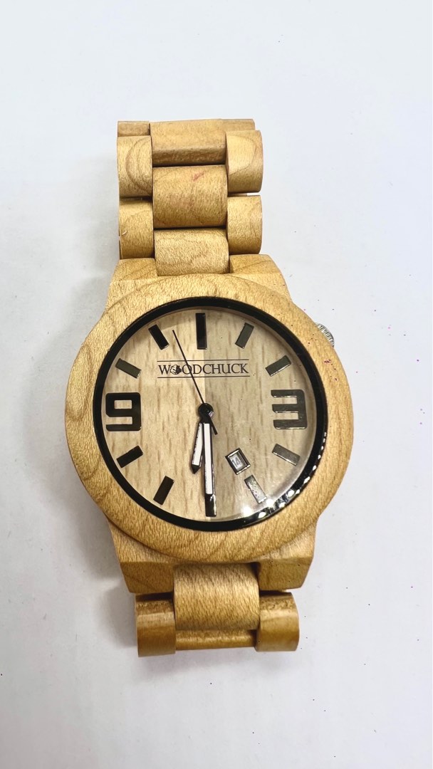 Woodchuck Light brown watch, Women's Fashion, Watches & Accessories ...